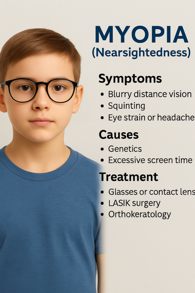 Myopia in Children: Causes, Early Signs and Treatments